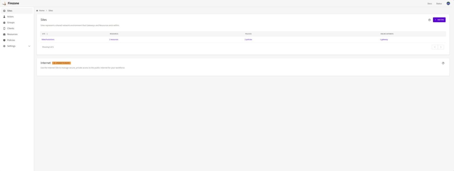 Firezone Zero Trust VPN – HBTECHSOLUTIONS
